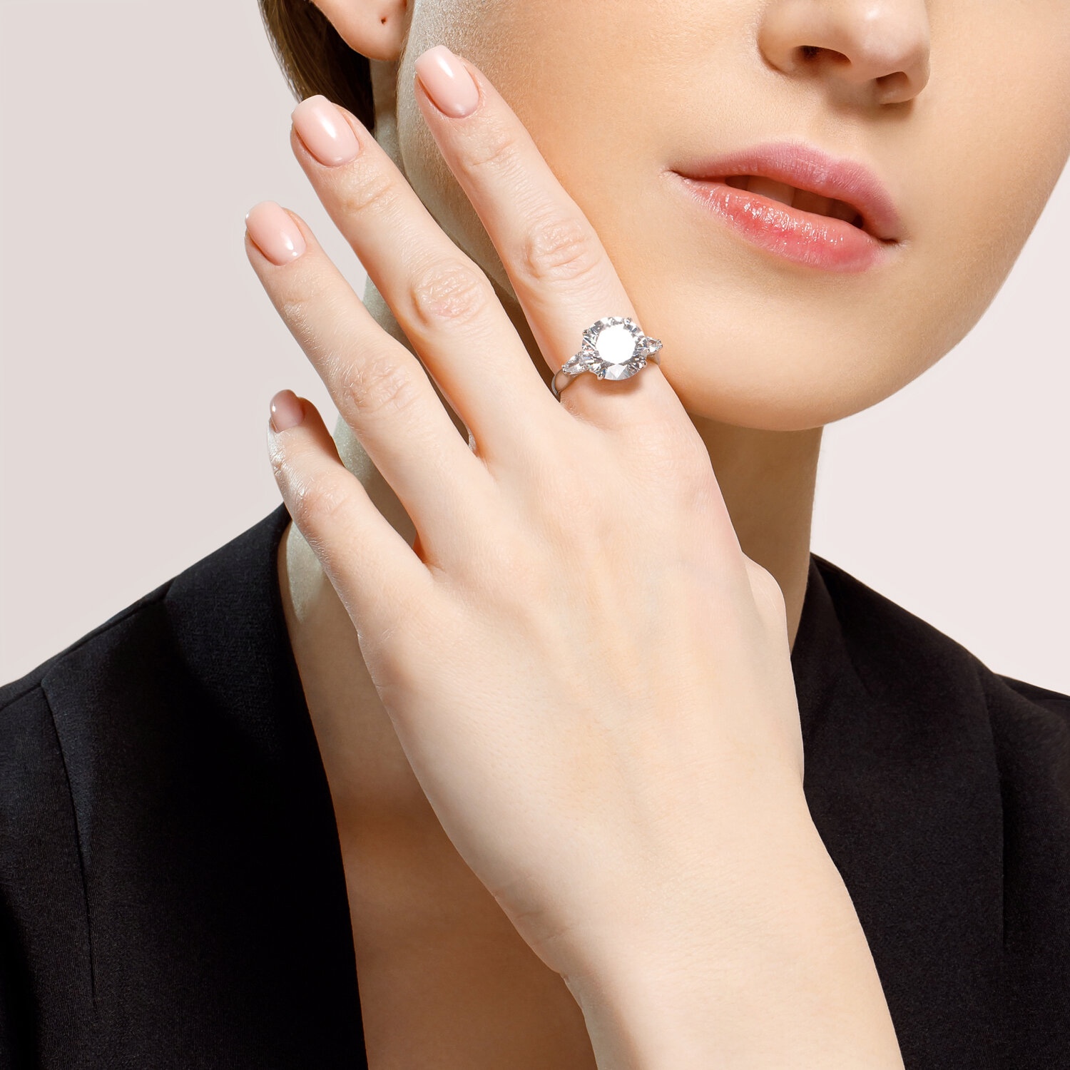 Damen Ring 925 Silber mit Zirkonia DRs4012076-60